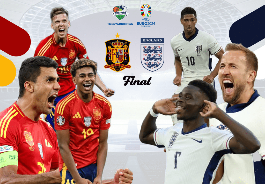 How "Tired" England Can Beat Spain In Euros Final - Tossyardkings